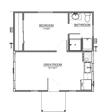 ADU Option 01 - Silvermark Luxury Homes and Construction Services